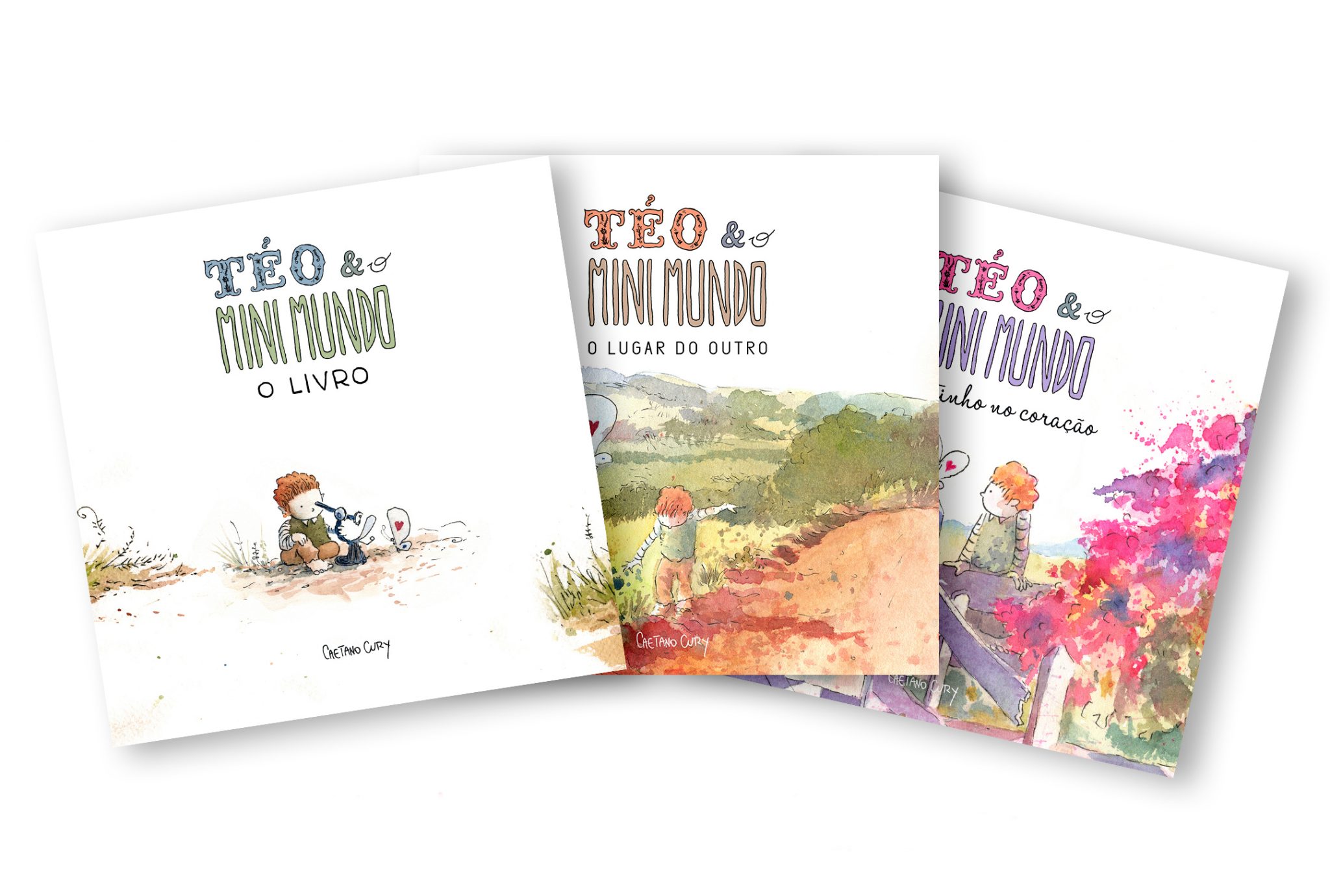 Coleção Téo & O Mini Mundo COMPLETA - 271 tirinhas de amor, humor e ...